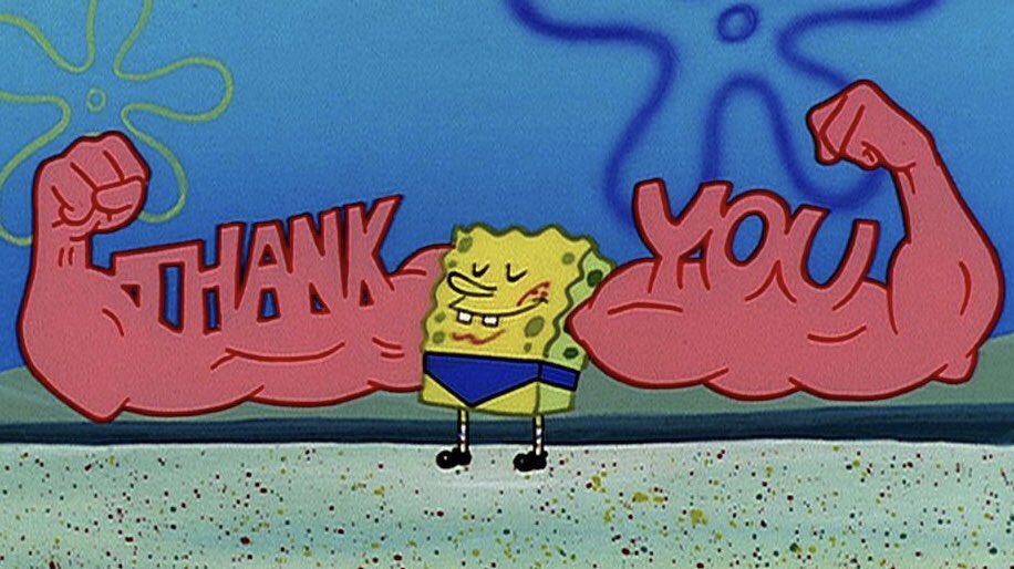 Spongebob Muscle Arms Bar