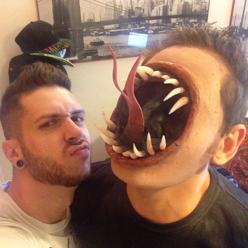 Sharp Teeth Makeup Tutorial