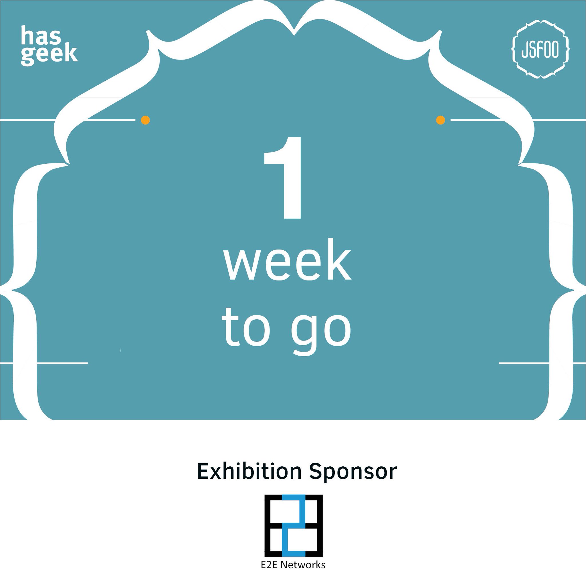 E2E Networks on Twitter: "It’s just a week away @e2enetworks is exhibiting at @jsfoo @hasgeek ...