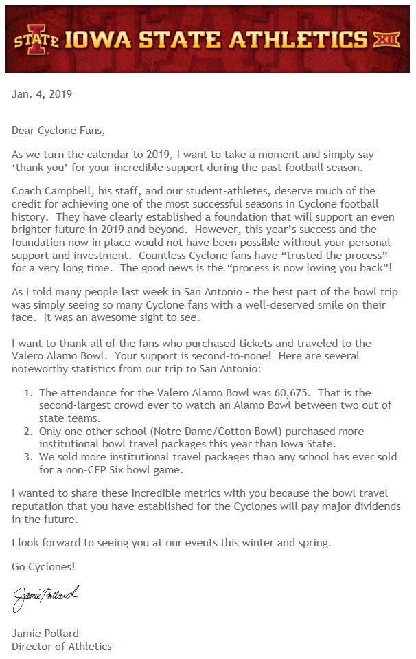 5 best Twitter @iastatead images on Pholder | Thank you Cyclone fans ...