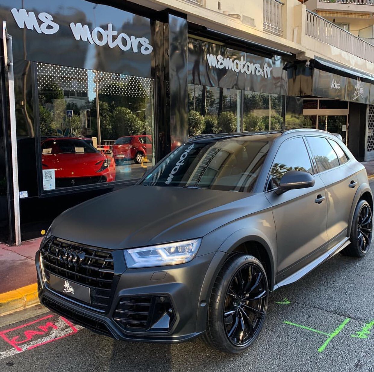 Audi Q5 Matte Black