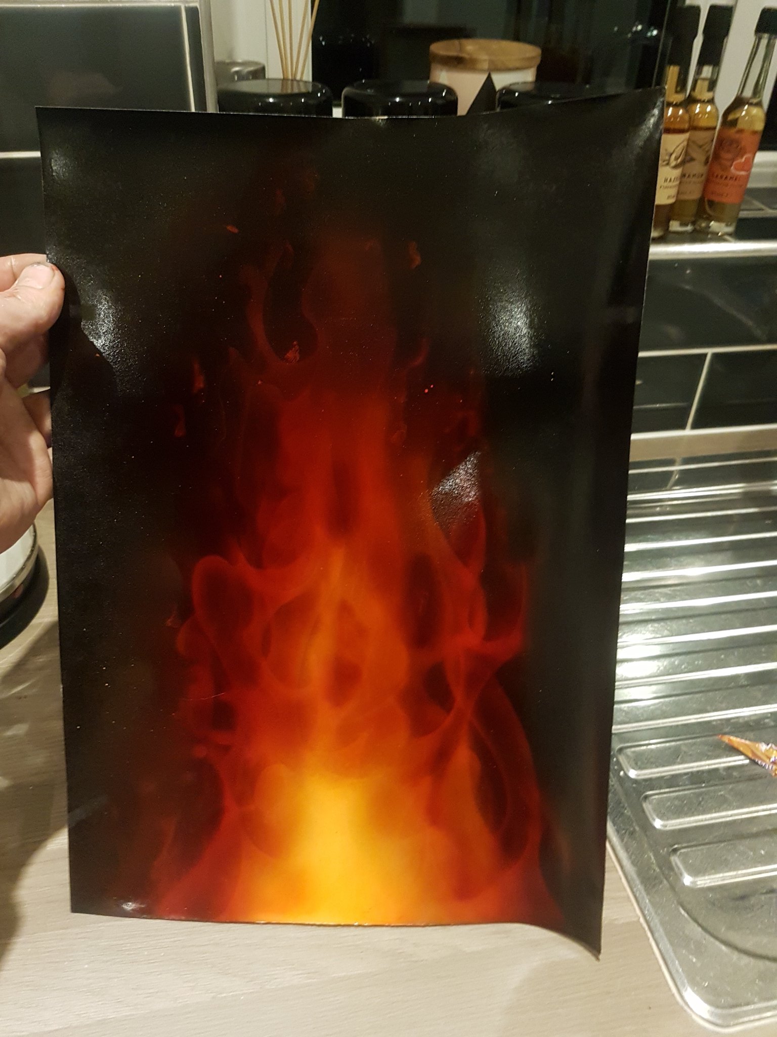 Realistic Fire Painting