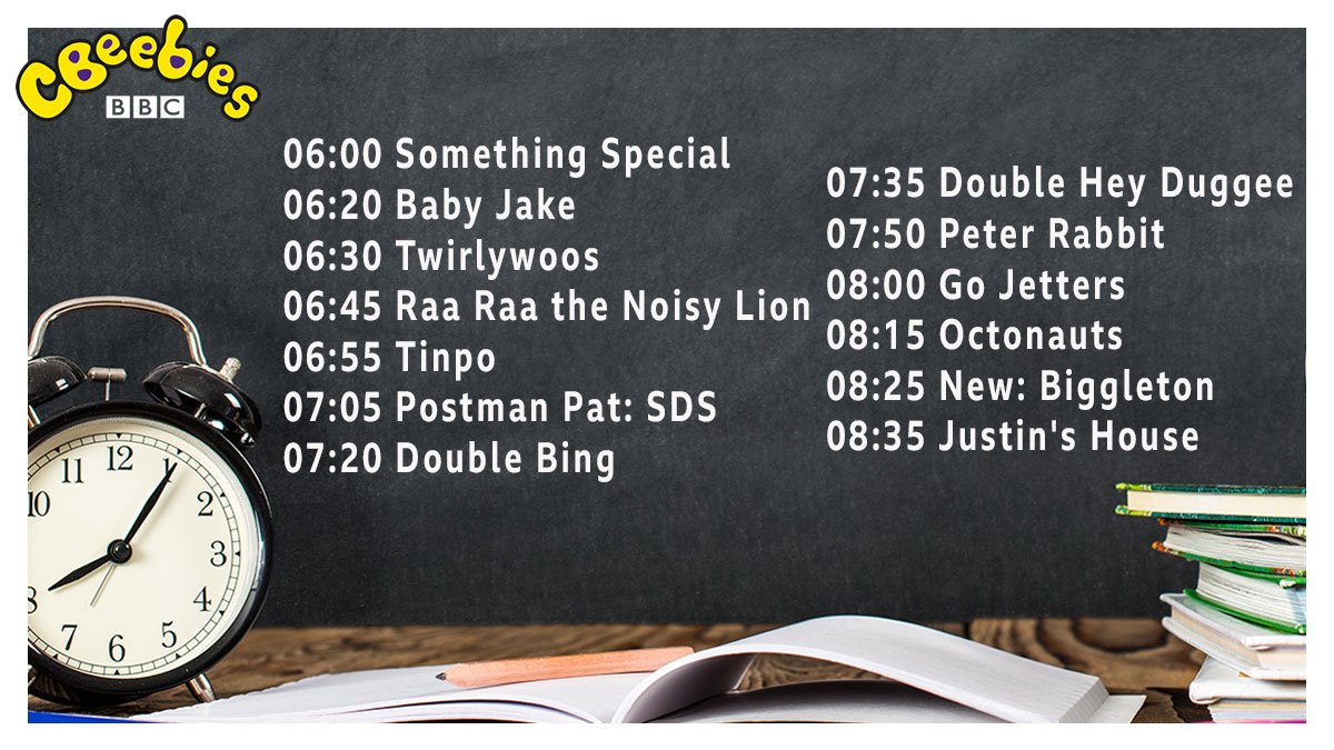 Cbeebies Schedule CBeebies Schedules, Friday 26 July 2024