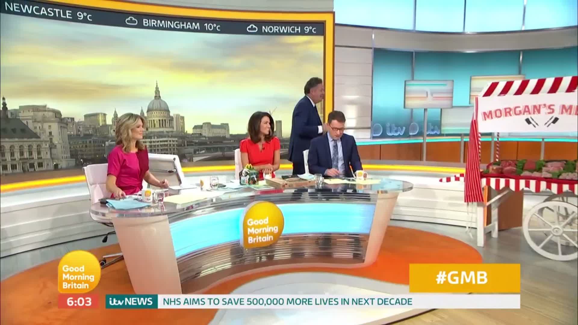 Piers Throws Up After Eating Vegan Sausage Roll Twitter
