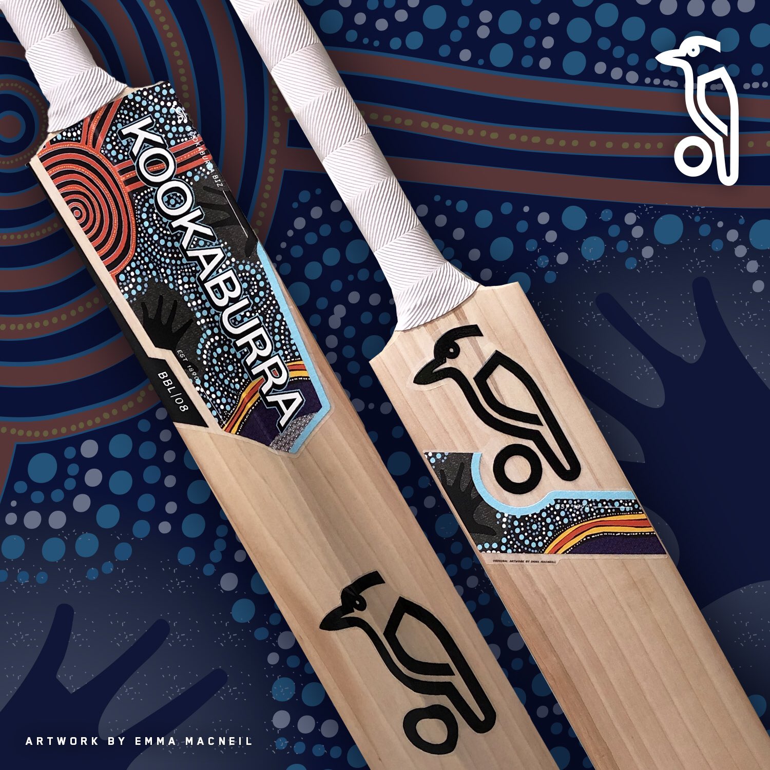 Kookaburra Cricket Bats Stickers Sppartos Titanium 2024 New Design And