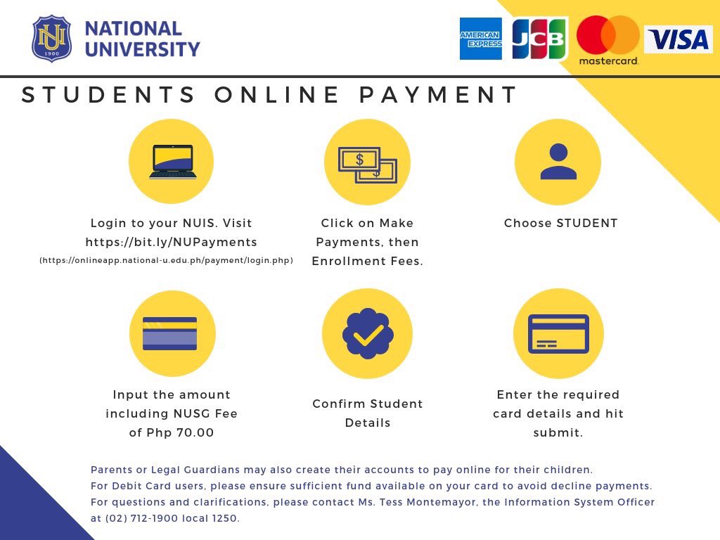 National University Student Log In
