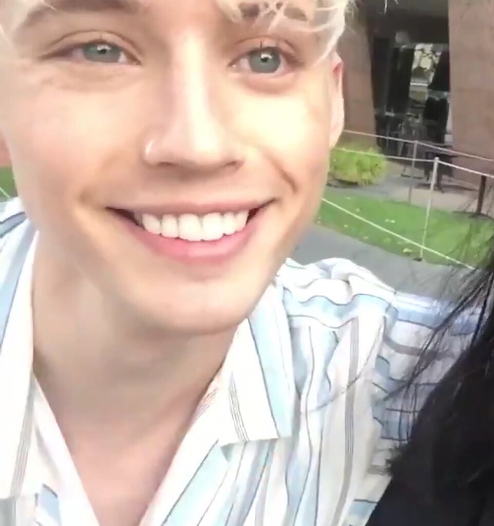 Troye Sivan Smiling With Teeth