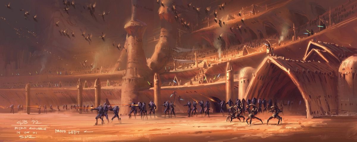 Geonosian Concept Art