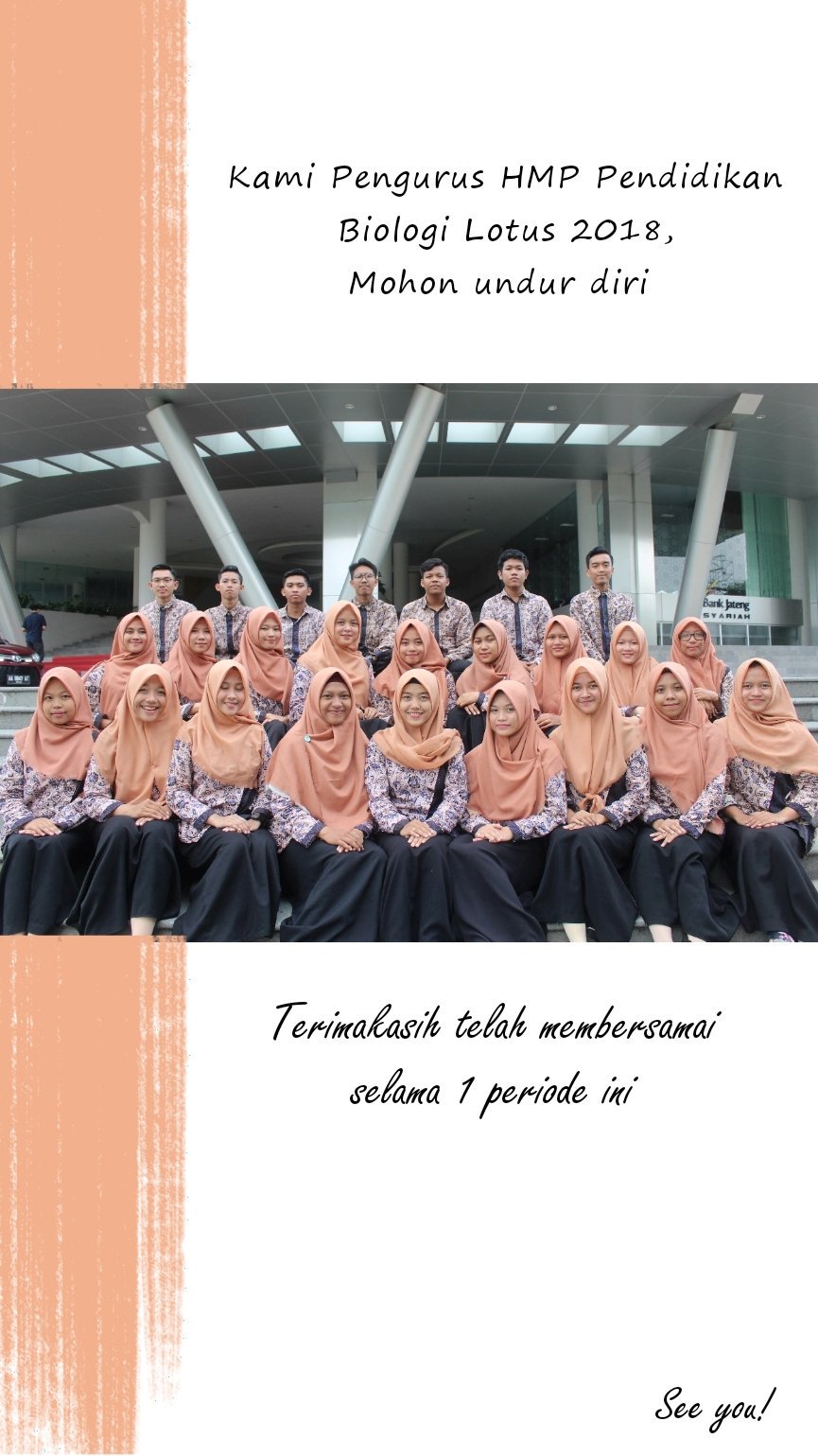 HMP Pendidikan Biologi Lotus (@BioLotusUMS) / Twitter