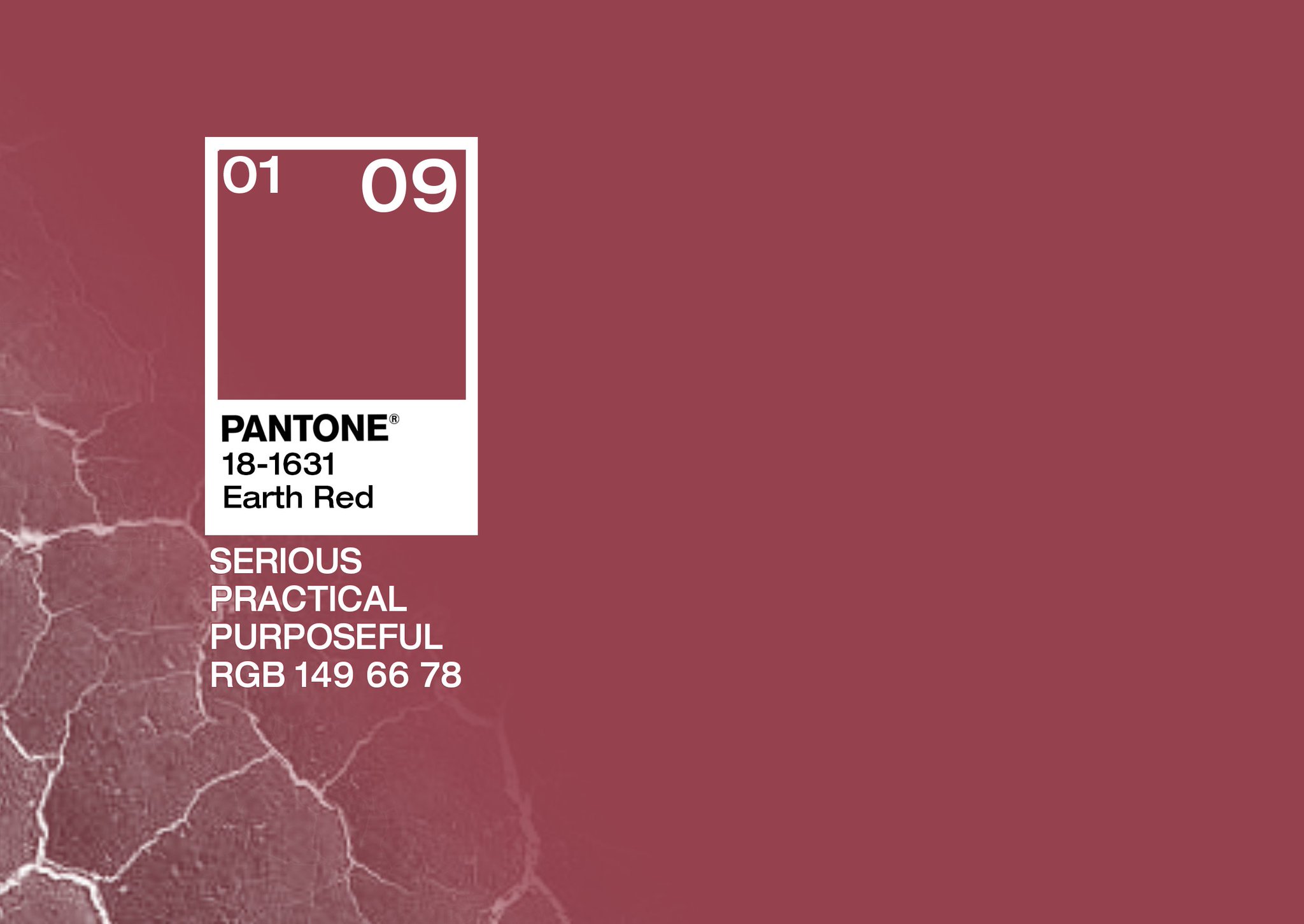 Pantone Brick Red