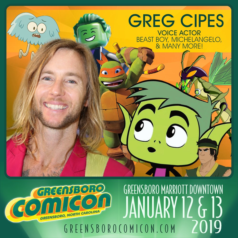Greg Cipes As Michelangelo