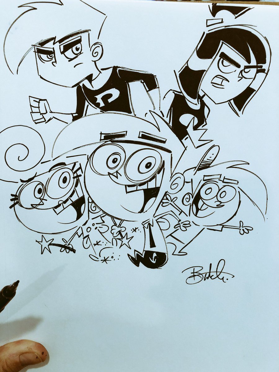 Butch Hartman Drawings