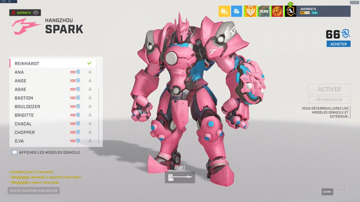Pastel Pink Reinhardt - General Discussion - Overwatch Forums