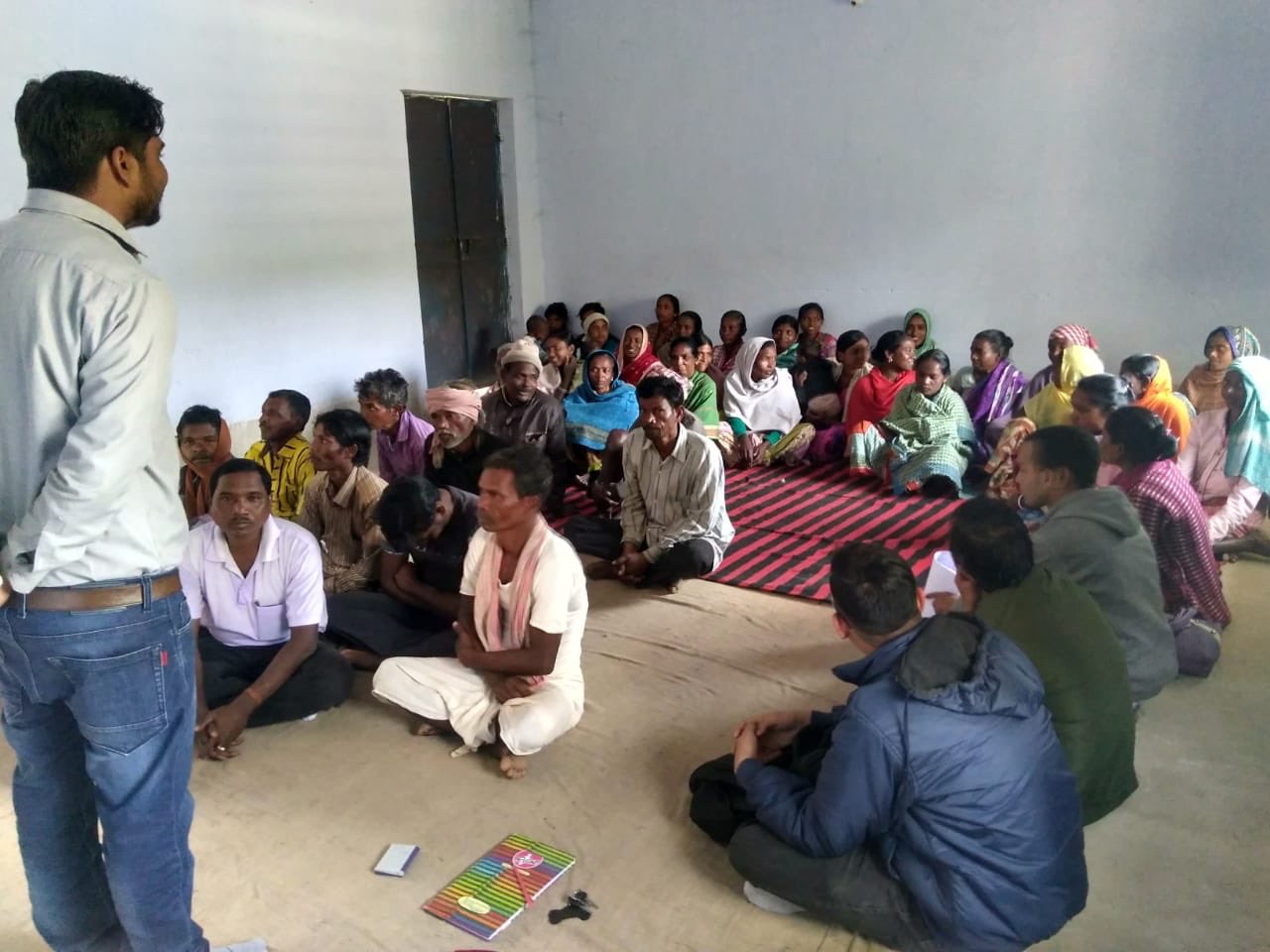 Gram Panchayat Meeting In Village