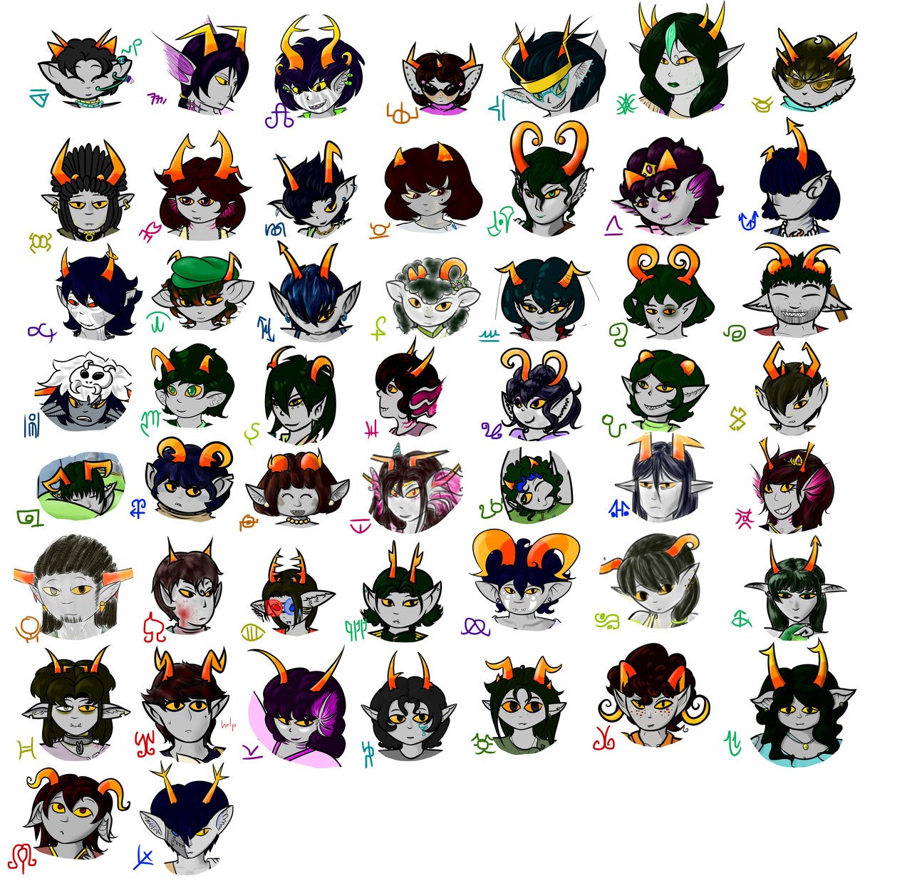 Homestuck Characters Zodiac