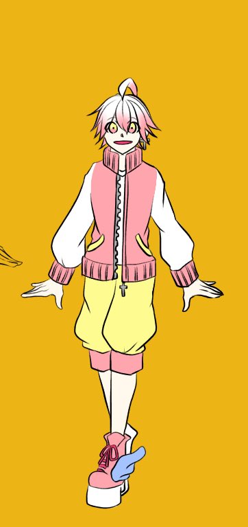 全身立ち絵のtwitterイラスト検索結果 古い順 。