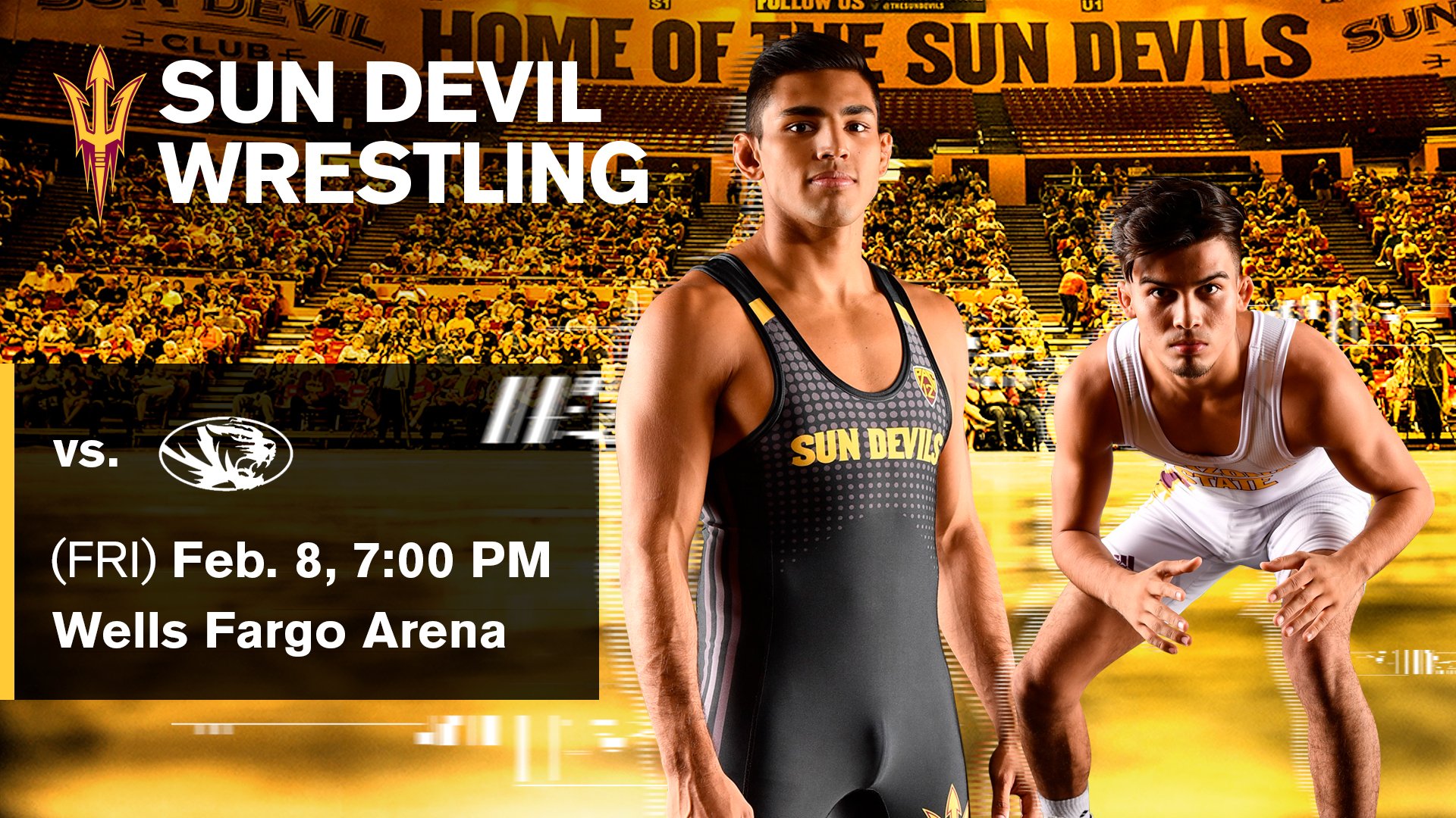 Sun Devil Wrestling on Twitter: "We're back home with another top-10 matchup vs. Missouri Friday ...