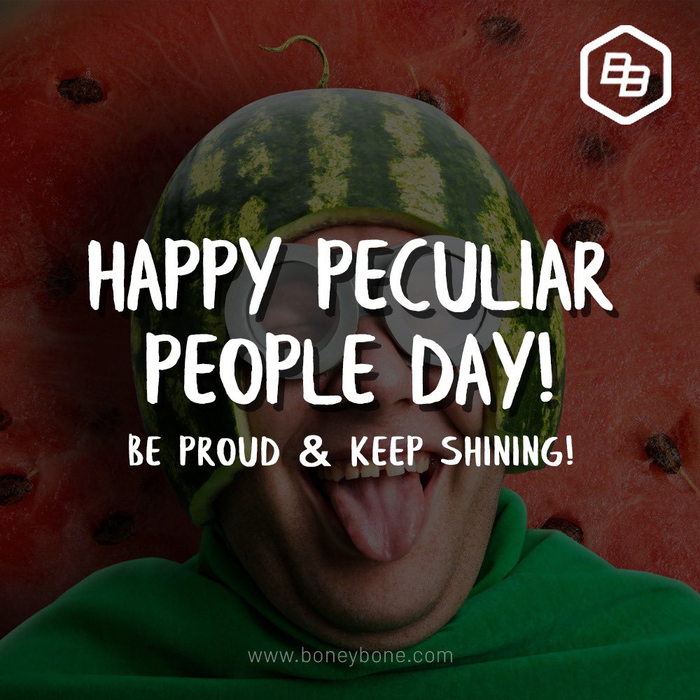 Happy Peculiar People Day