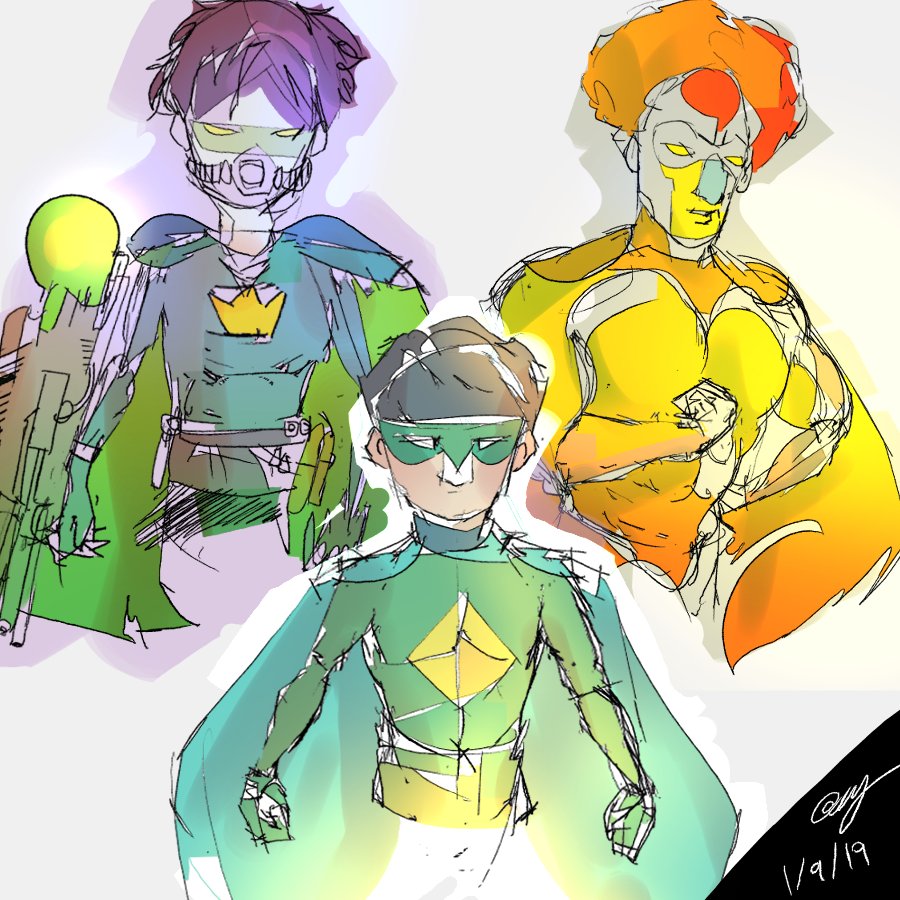 「HEROES 」|SukeP（すけぴー）のイラスト