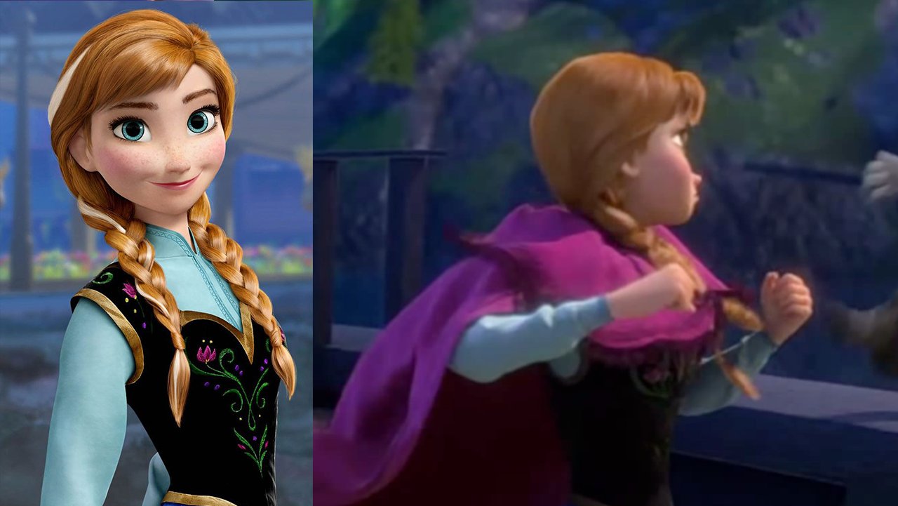Anna Frozen Hair Streak Eden Matthew