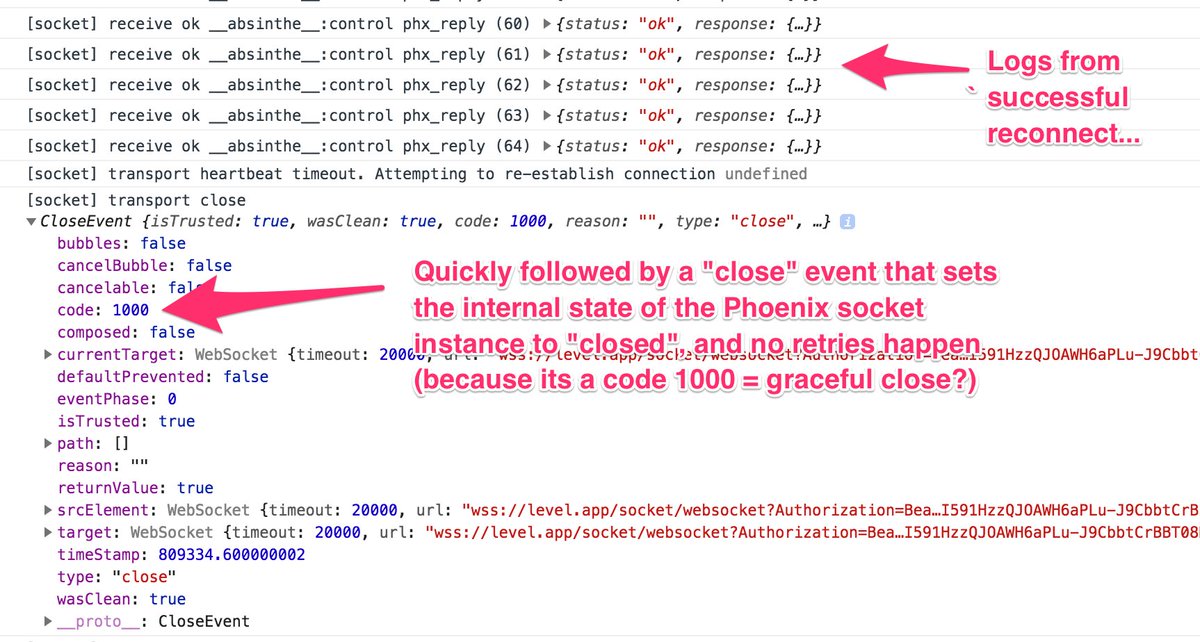 Derrick Reimer on Twitter: "Any Phoenix devs familiar with phoenix.js reconnection retry logic ...