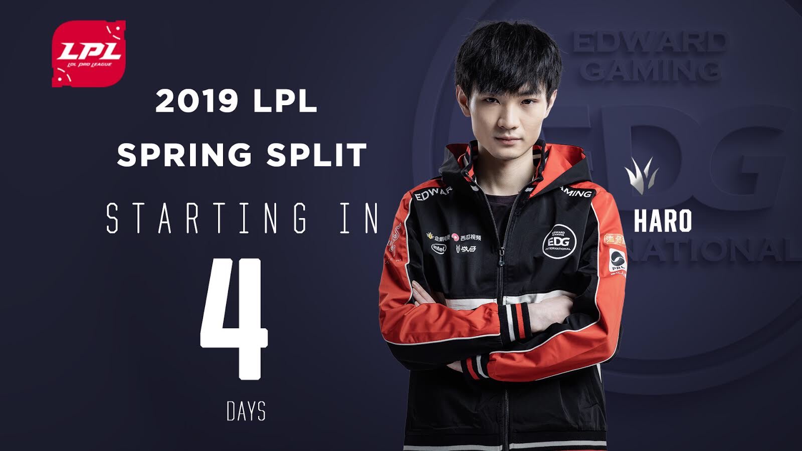 LPL on Twitter: "#LPL COUNTDOWN D-4 EDG Haro Big shoes to fill. Doubts to be silenced. Haro ...