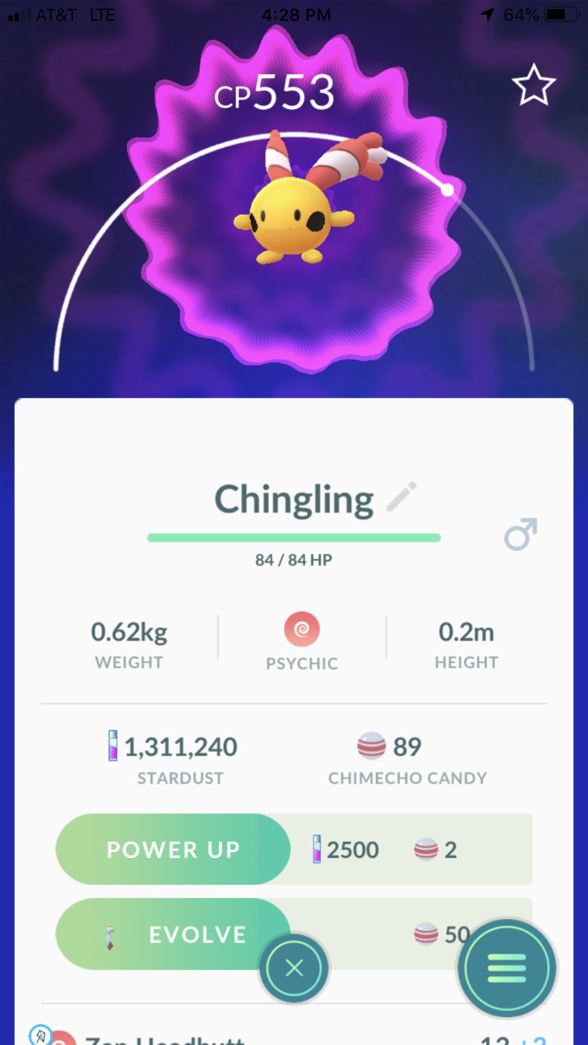 Shiny Chingling