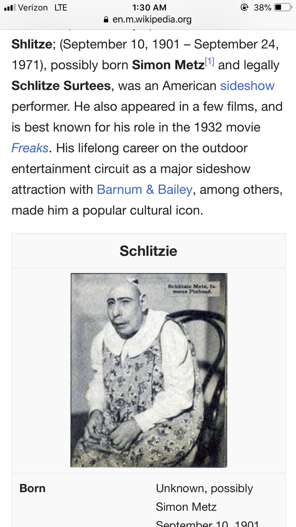 Microcephaly Pinhead