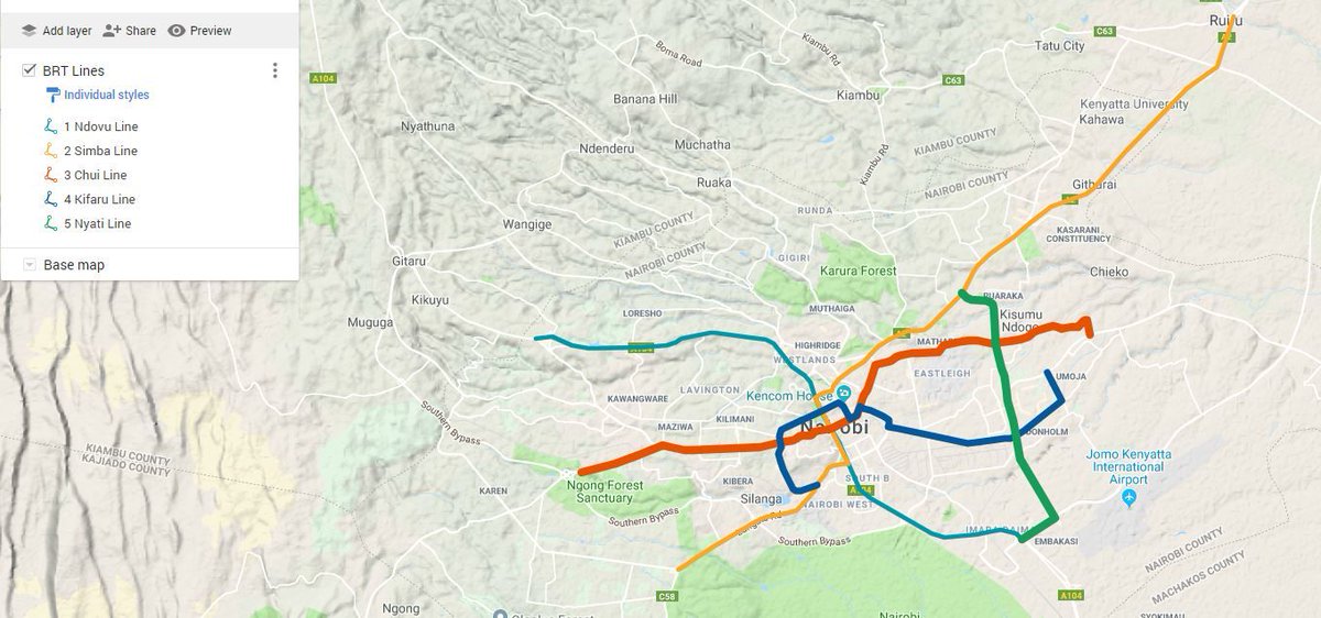 Nairobi County Bus Rapid Transit System | Kshs 1bn | Page 39 ...