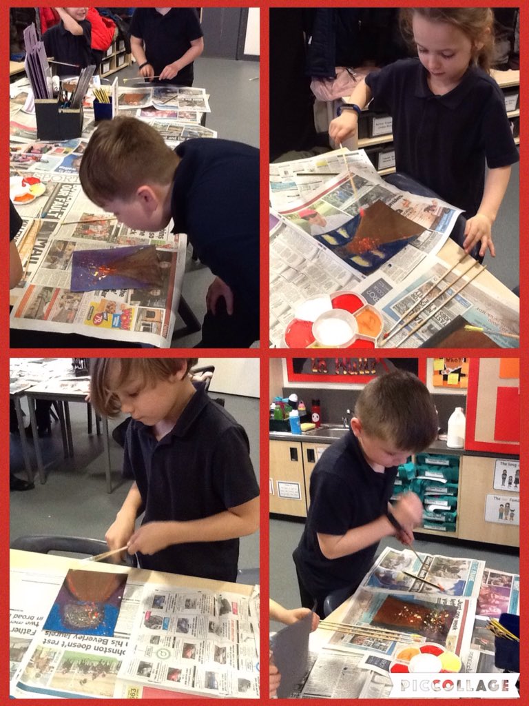 Nick Rowland Inspired Art | Christopher Pickering Primary School