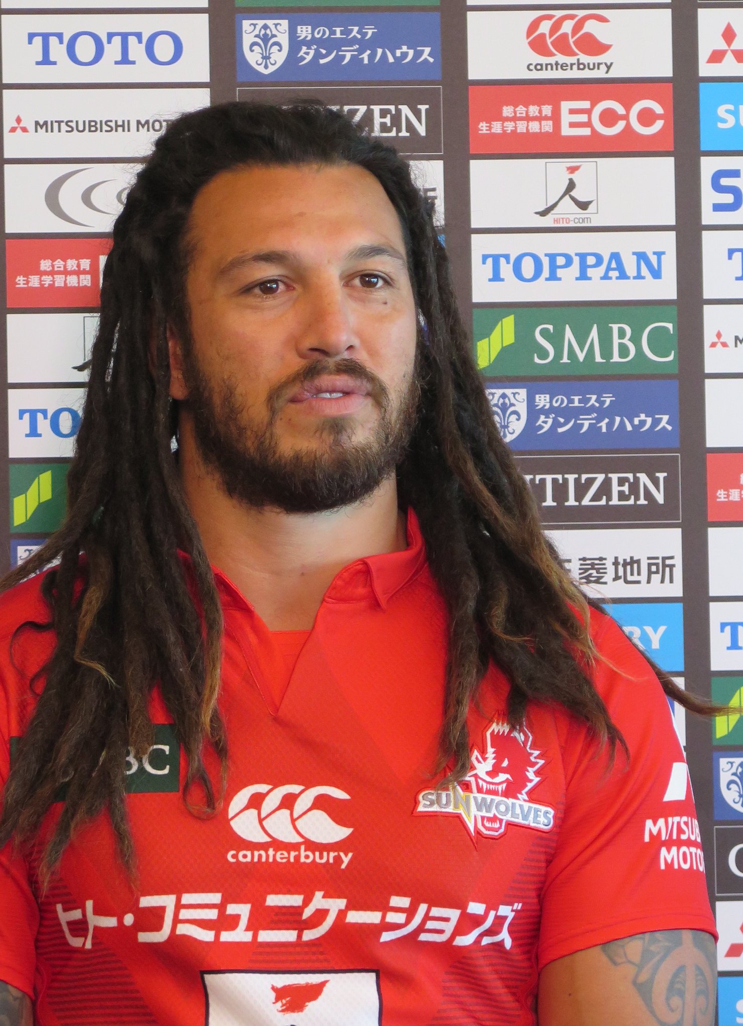 NIKKEI Rugby on Twitter: "サンウルブズに新加入した元NZ代表のレネ・レンジャー選手が取材対応。「サンウルブズはエキサイティングなラグビーをしている。プレーできるのが ...