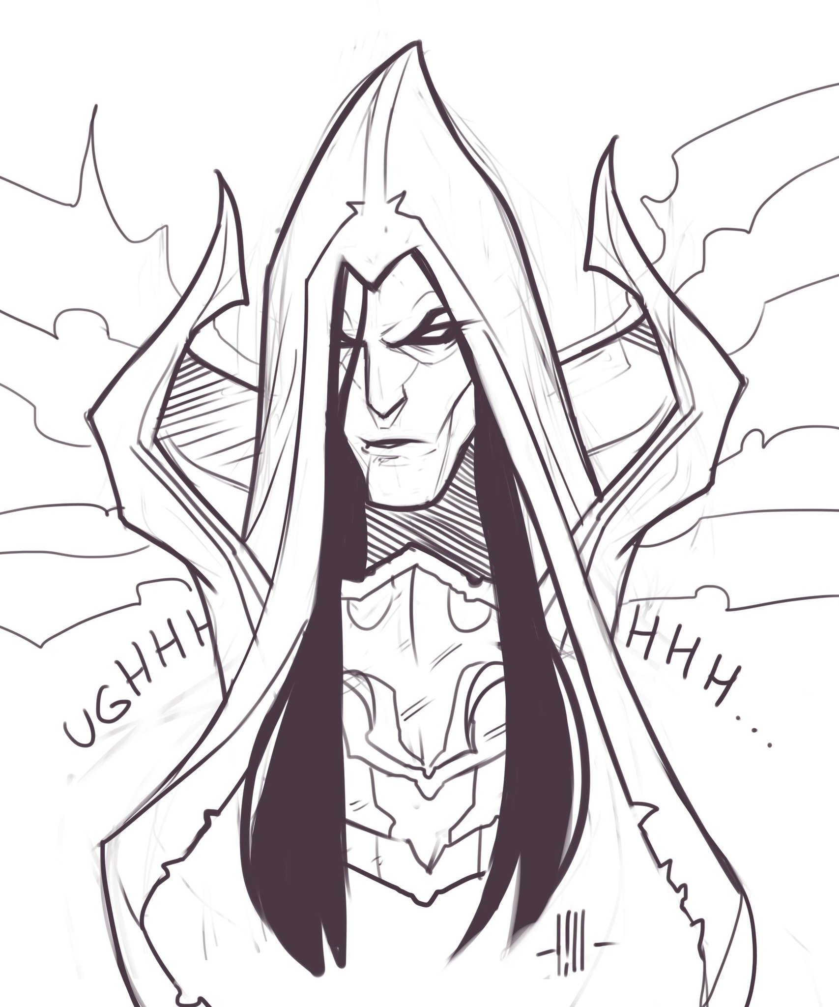 Diablo 3 Malthael Face