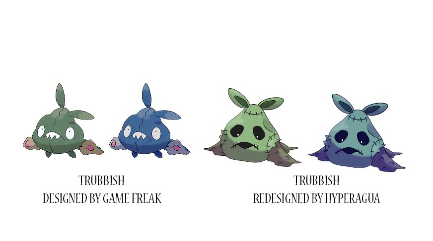 Trubbish Evolution Chart