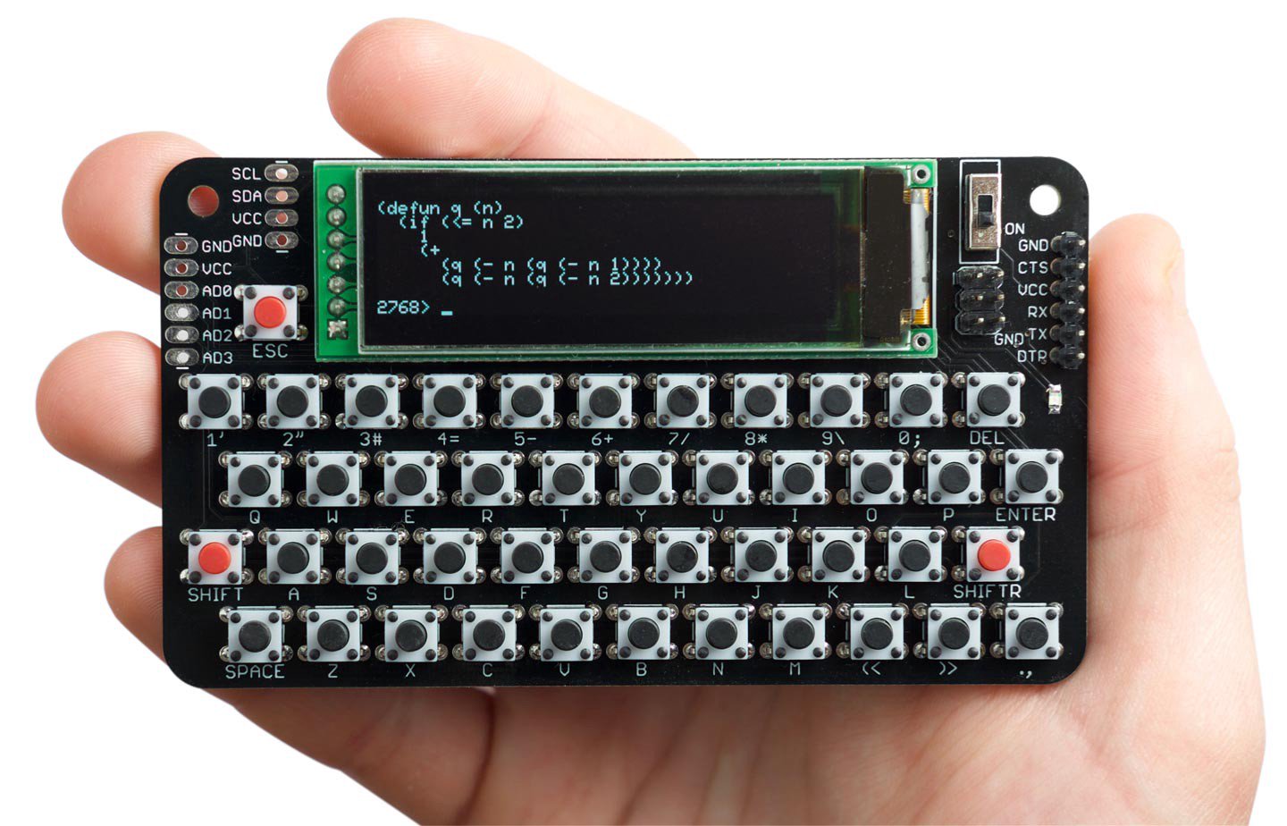 Hackster.io on Twitter: "The Lisp Badge is @technoblogy's self-contained computer tailored to ...