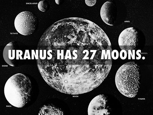 Uranus Has 27 Moons