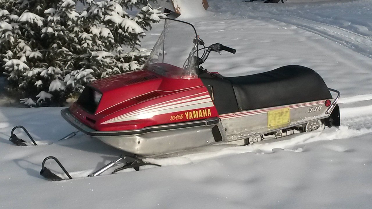 Yamaha Enticer Snowmobile