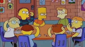 Bart Simpson In Class