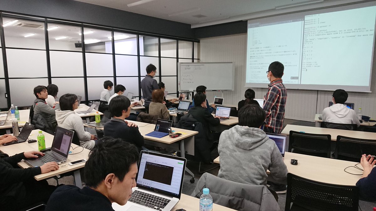 Python Boot Camp in 静岡県藤枝市 まとめ - posfie