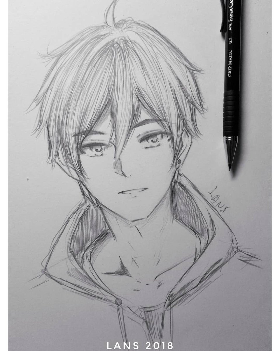 Handsome Boy Drawing