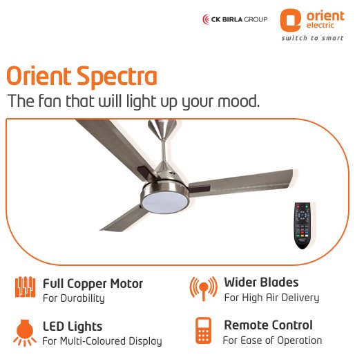 Orient Electric Smart Shop Showroomorient Twitter