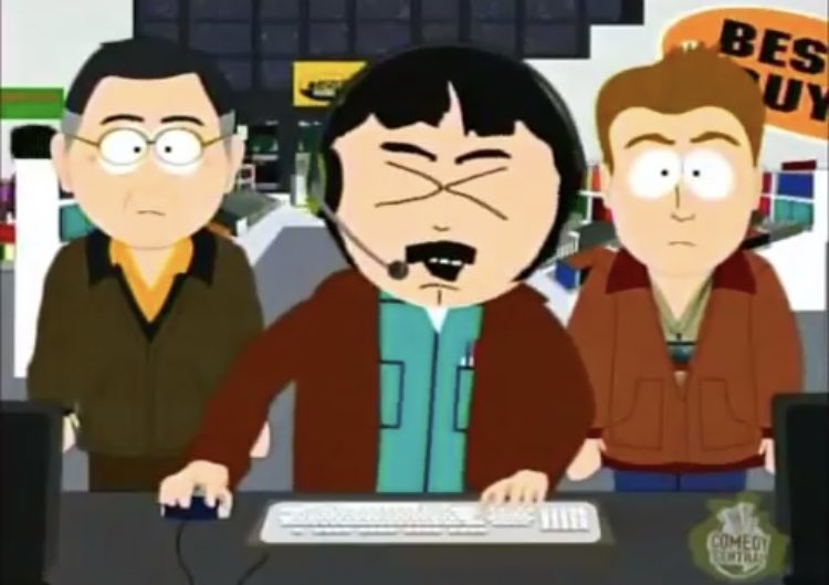 South Park Randy Computer