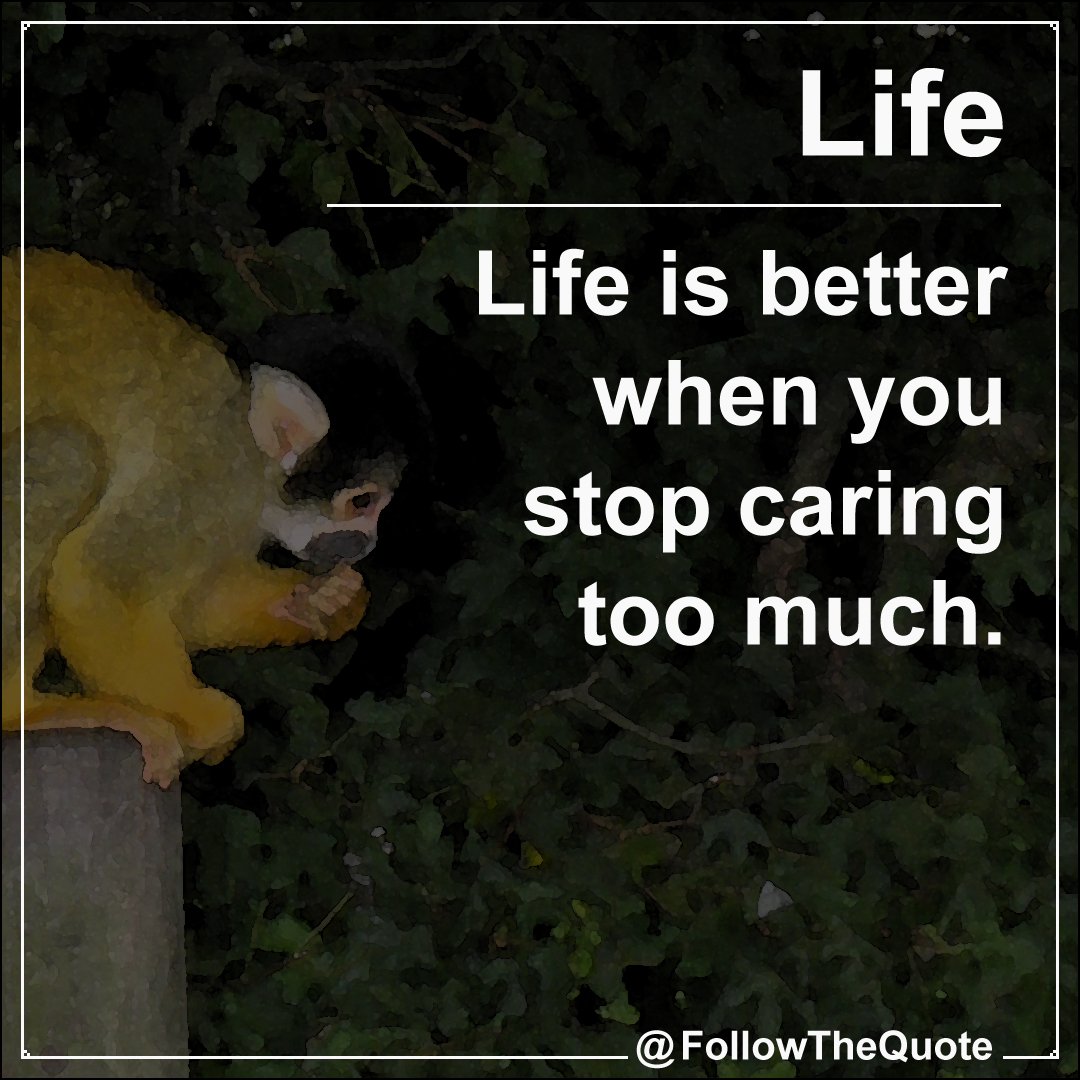 Caring Too Much Quotes