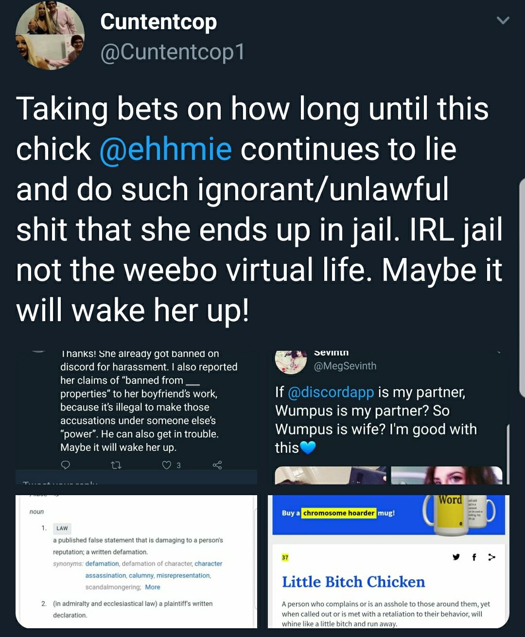 EmiOk 😈🐈‍⬛ on Twitter: "@JimPhee @Cuntentcop1 @MegSevinth It kinda gives it away that she ...