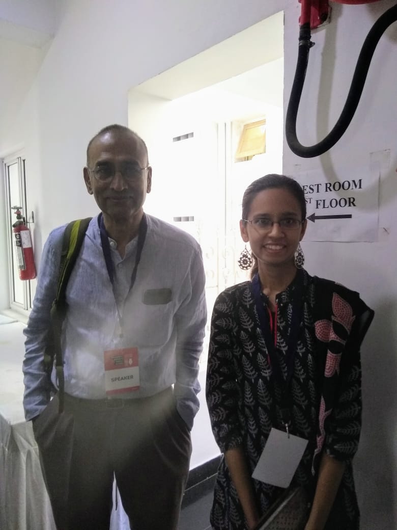 Vaidyanathan M S On Twitter My Daughter Annapurani With Nobel Laureate Venki Ramakrishnan At
