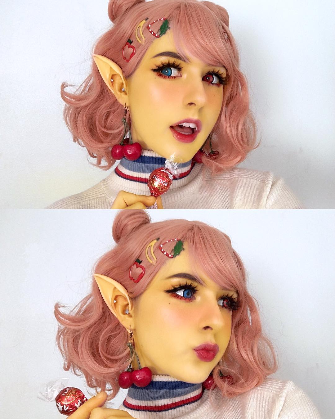 CosplayBuzz on Twitter: "Such an adorable Elf 😚!Lovely babe @axaebe surprised us with her # ...