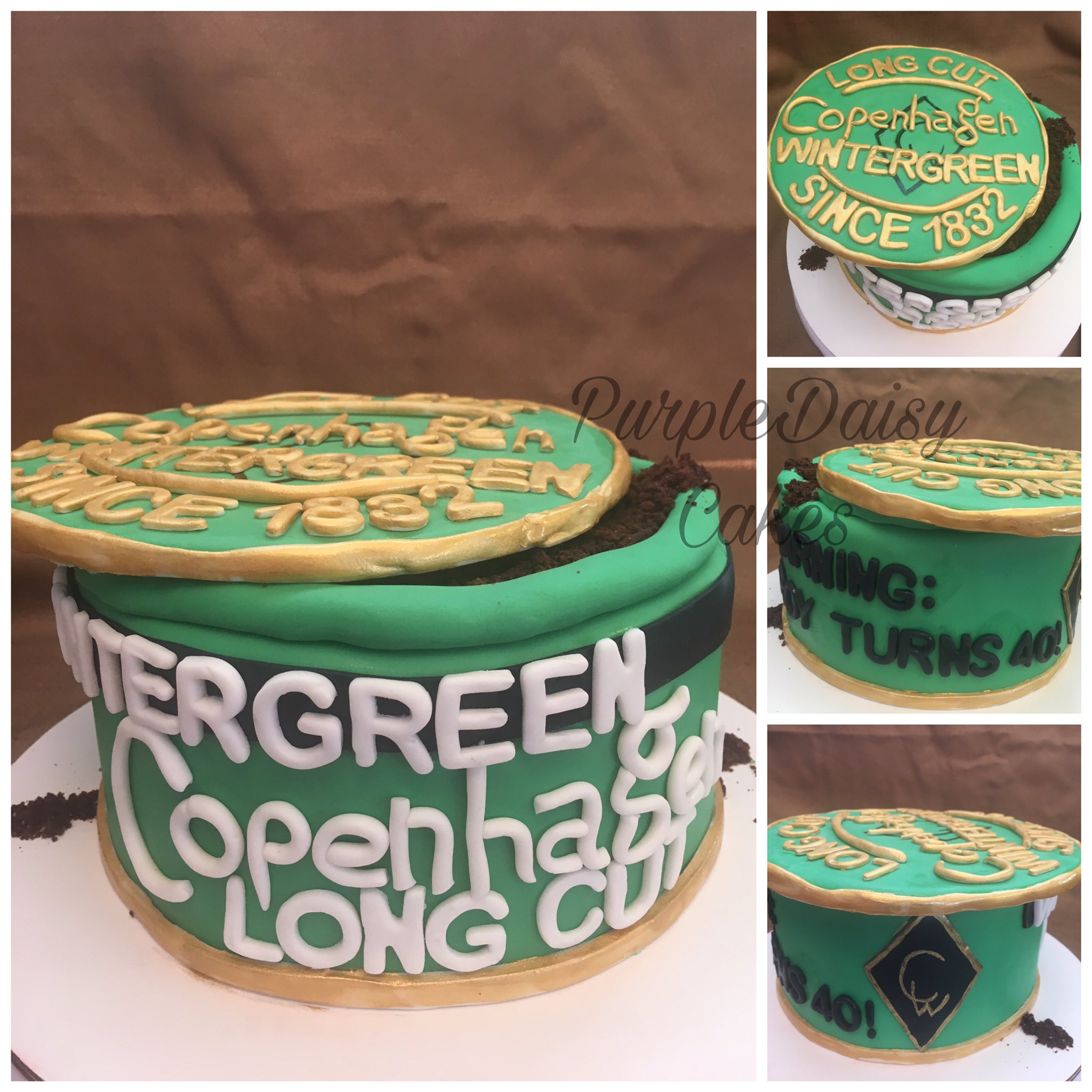 Snuff Can Cake