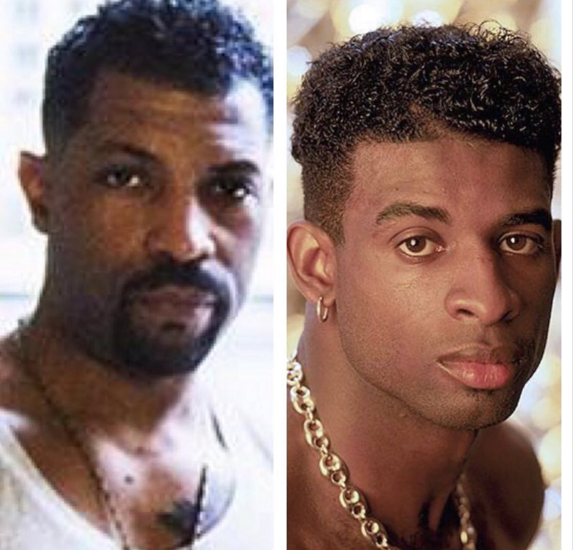Jheri Curl Deion Sanders