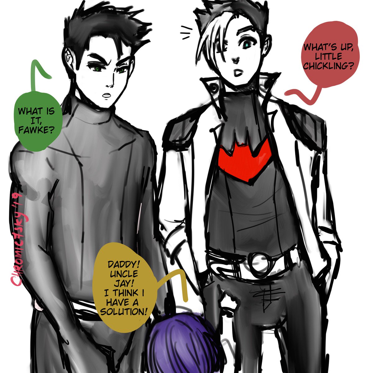 Jason Todd And Raven