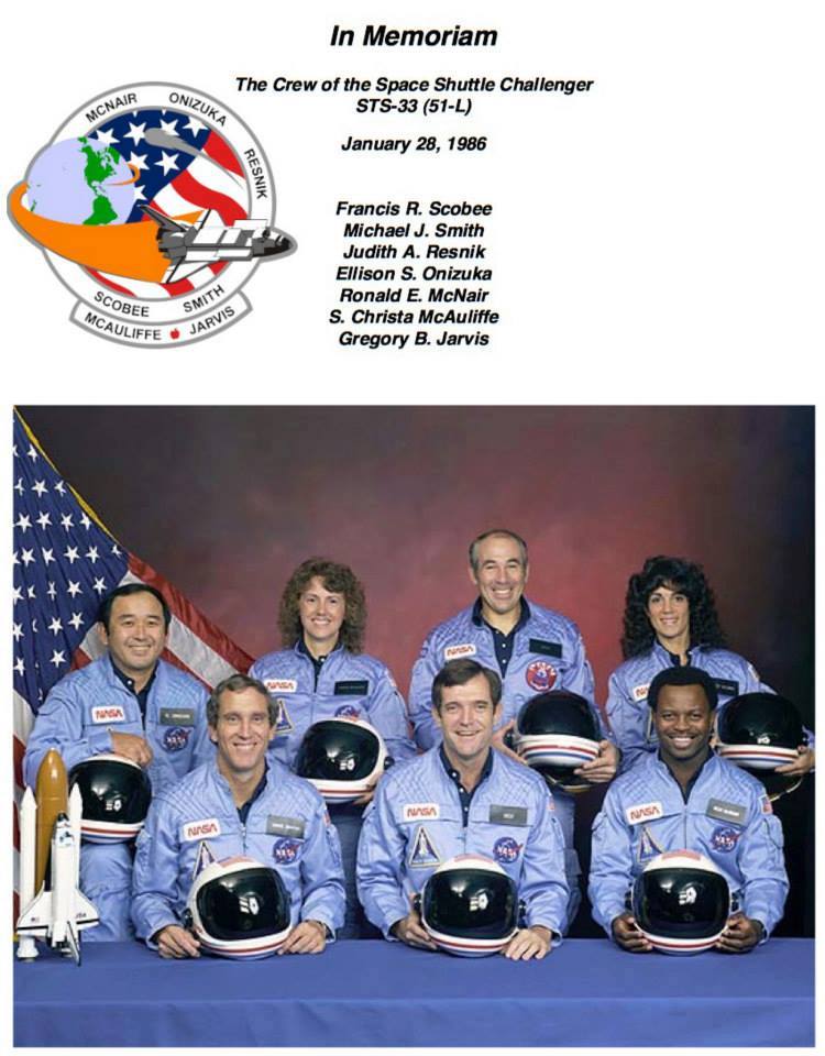 On Space Shuttle Challenger Sts 51l Mission