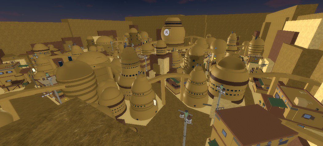 Hidden Sand Village Minecraft